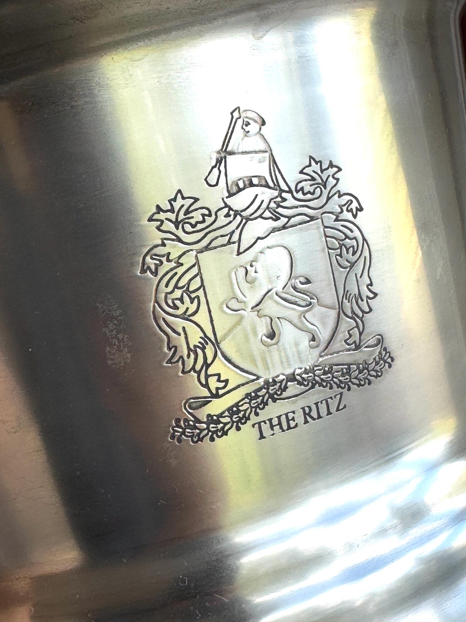 Set of 2 Vintage Ice Buckets 11"x10.5" & 7"x6.5" With the Ritz Coat of ...