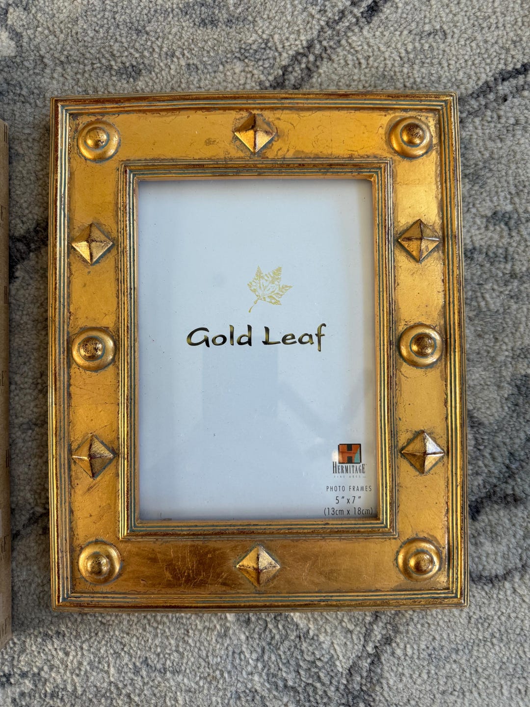 Vintage Hermitage Fine Art Gold Leaf Photo Frame or Picture Frame 5"x7 ...