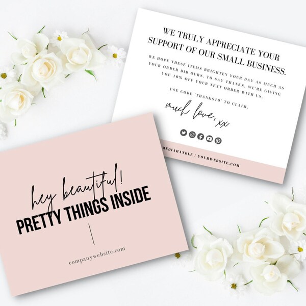 Package Insert - Etsy