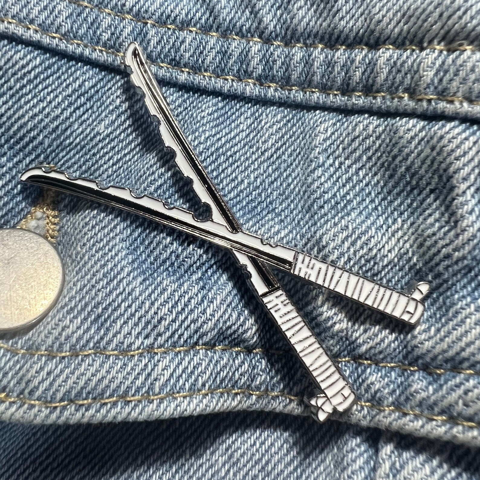 Sword Pins Demon Slayer Manga Anime Obanai Rengoku - Etsy UK