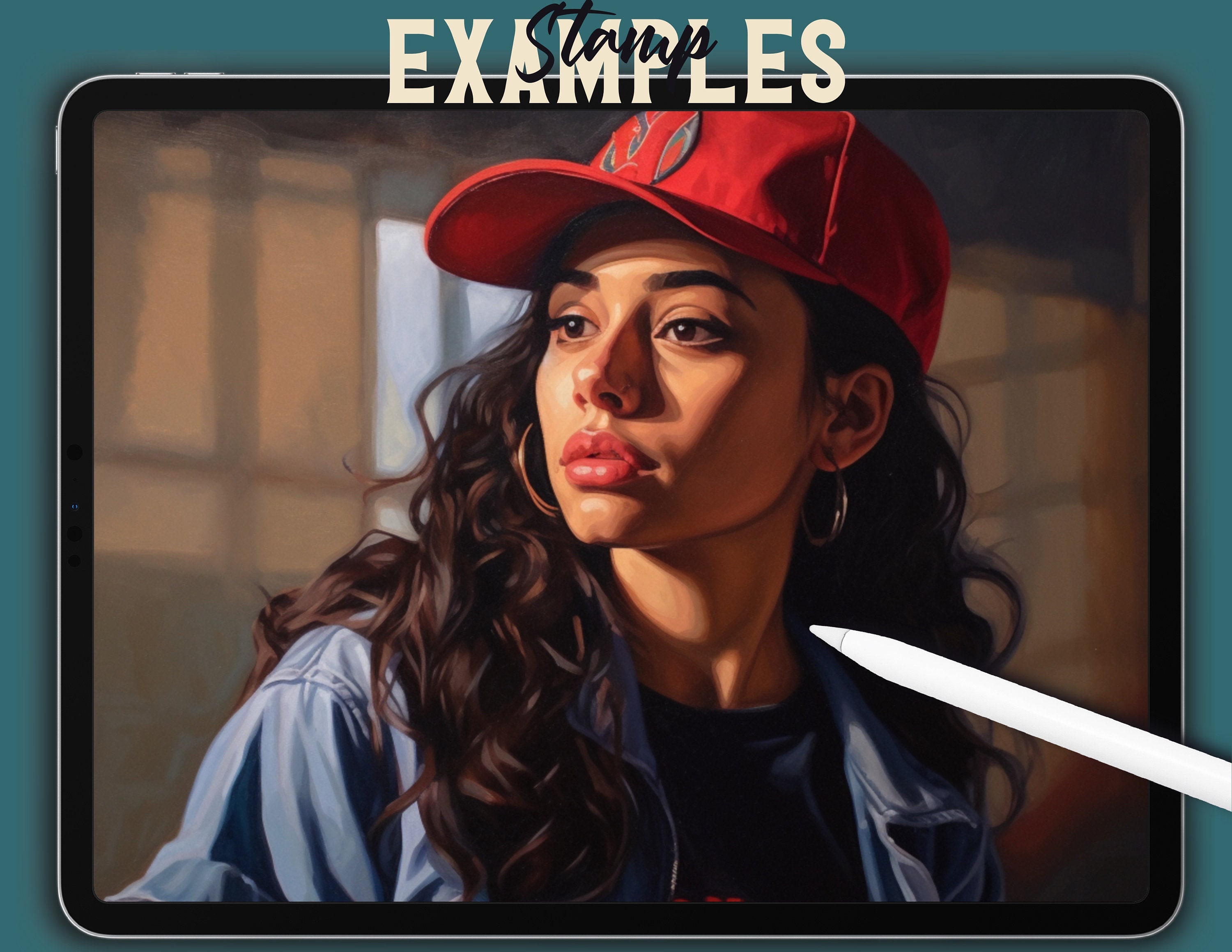 100 Chicano Women Procreate Stamps, Chicano Art Brushes for Procreate ...