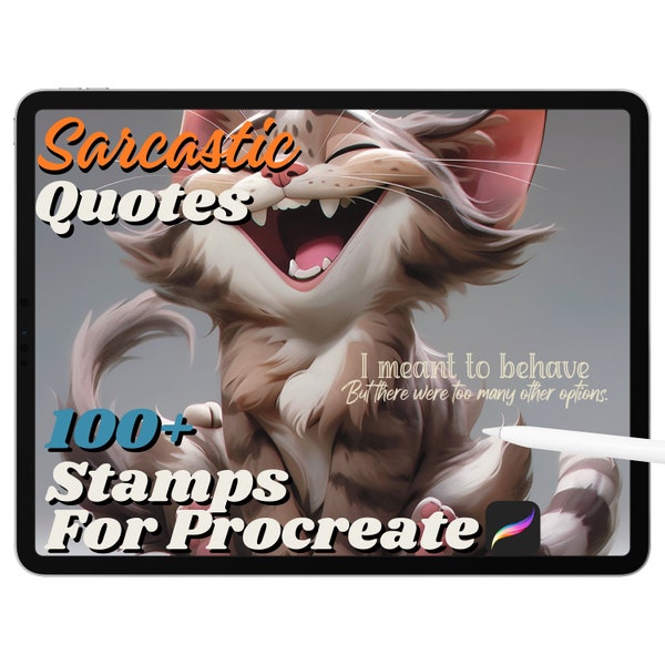 Sarcastic Stamp - Etsy
