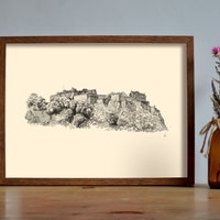 Royal Liver Art Print - Liverpool Landmark Travel Poster - Travel Gift ...
