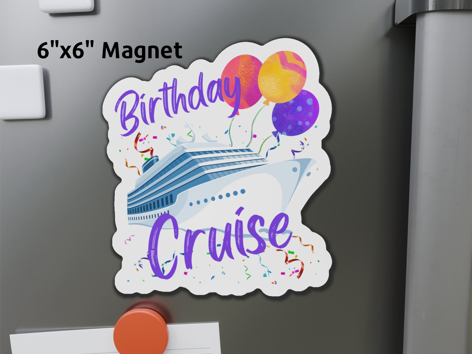 Birthday Cruise Magnet, Birthday Magnet, Cruise Door Magnets, Cruise ...