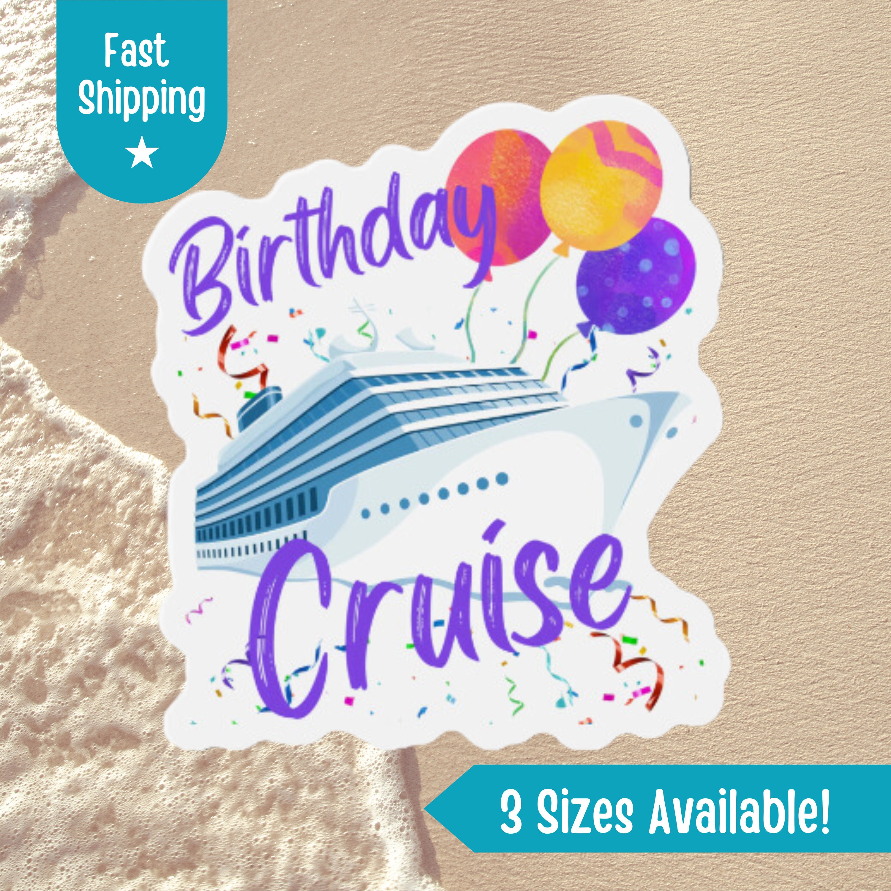 Birthday Cruise Magnet, Birthday Magnet, Cruise Door Magnets, Cruise ...