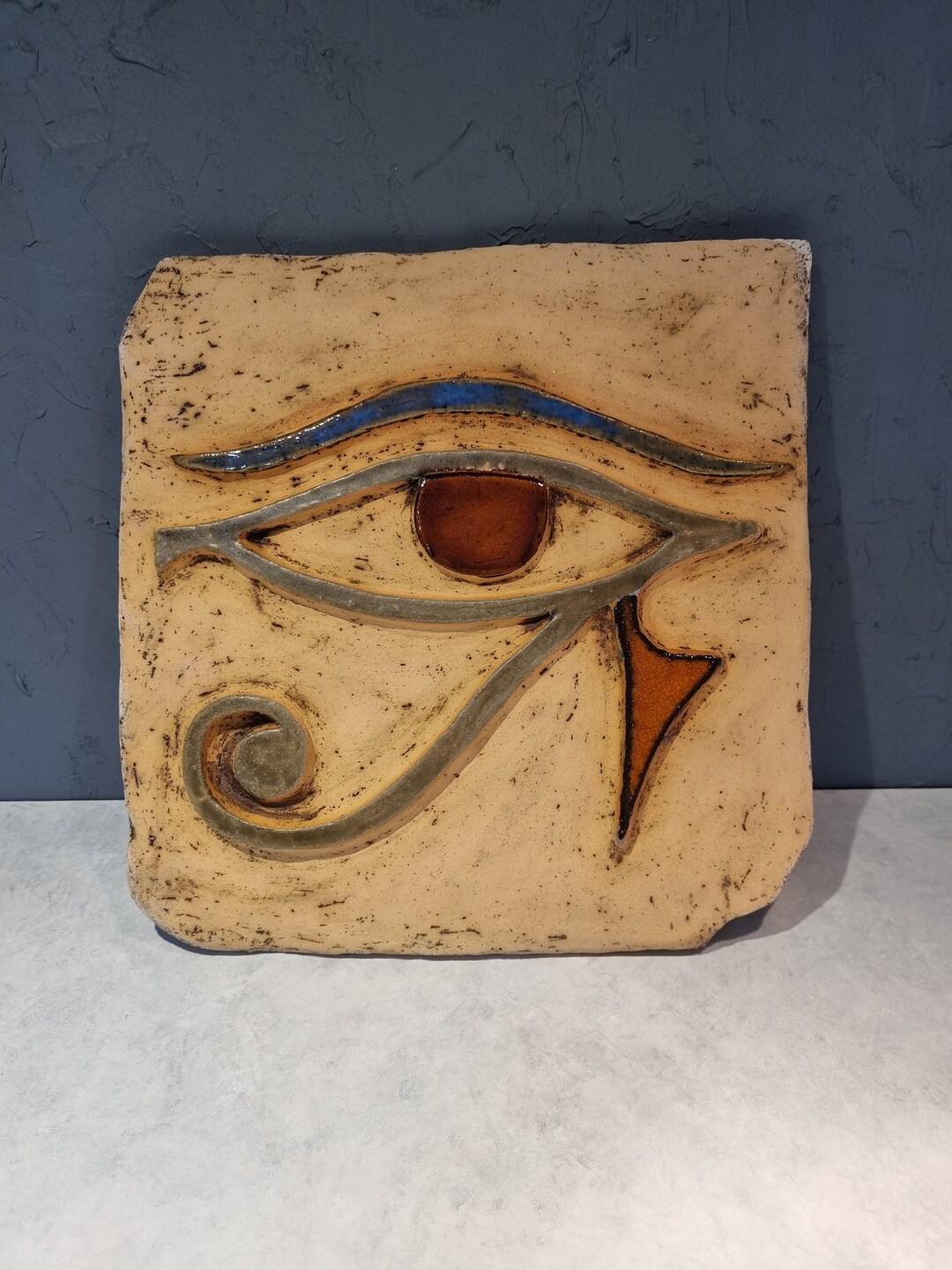 Handmade Ceramic Eye of Ra, Wall Decoration, - Etsy