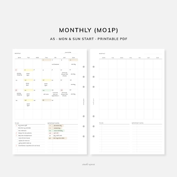 One Sunday Studio Journal - Etsy