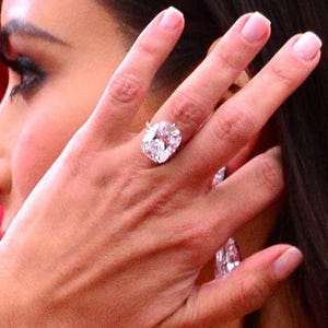 Celebrity Inspired Engagement Ring Kim Kardashian's First Engagement ...