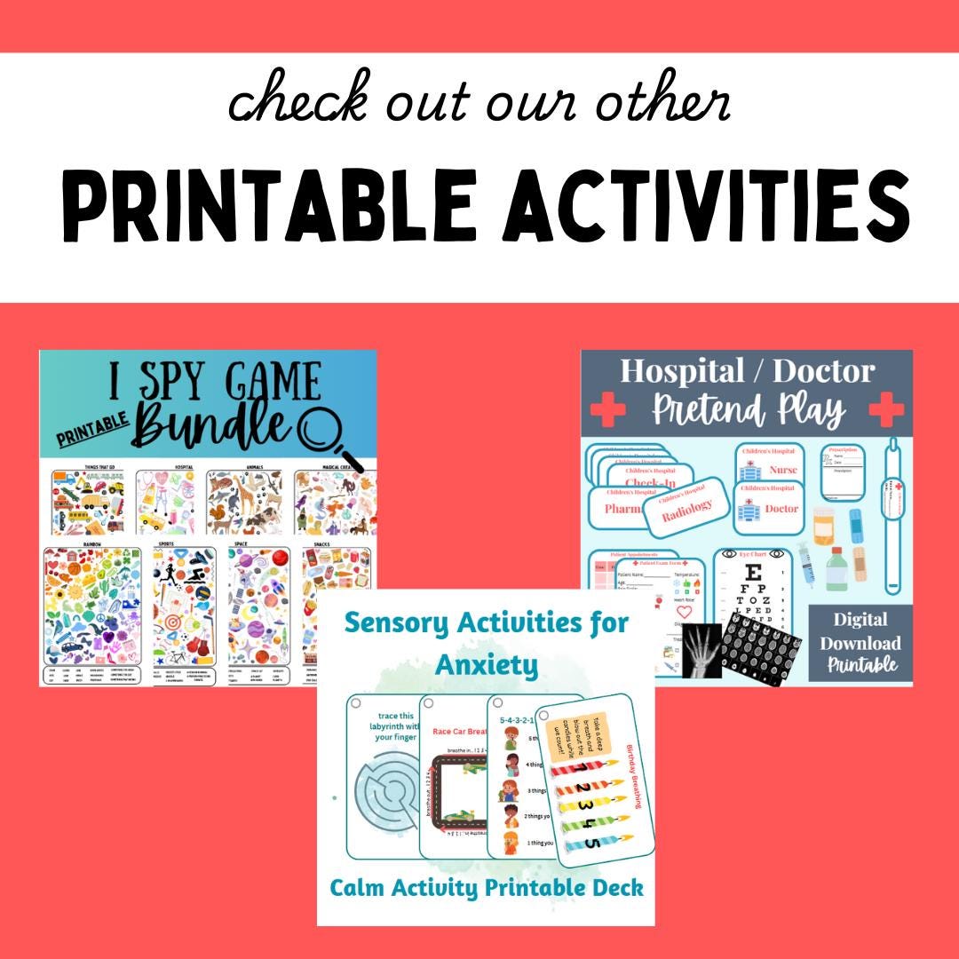 Printable Holiday Look-and-find Ispy Games for Kids, Valentine's Day ...