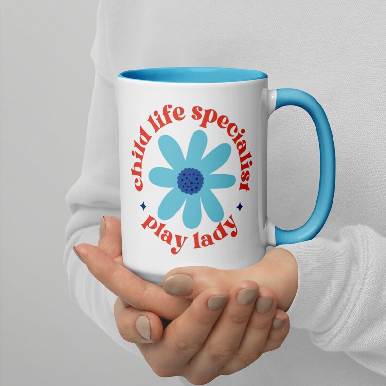Child Life Specialist Coffee Mug / CCLS Play Lady Flower - Etsy