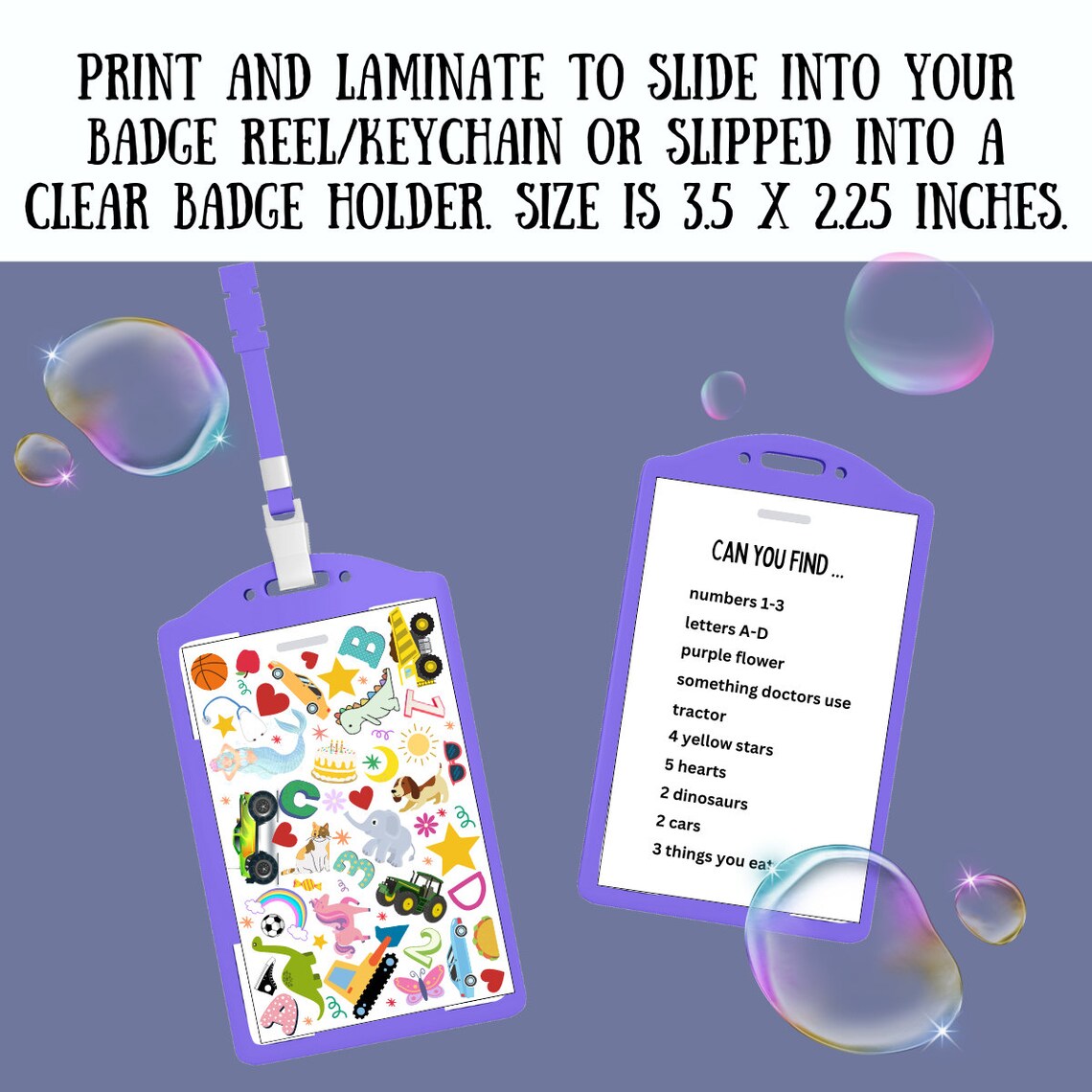 Child Life Specialist Ispy Games BUNDLE, Printable Look-and-find Games ...