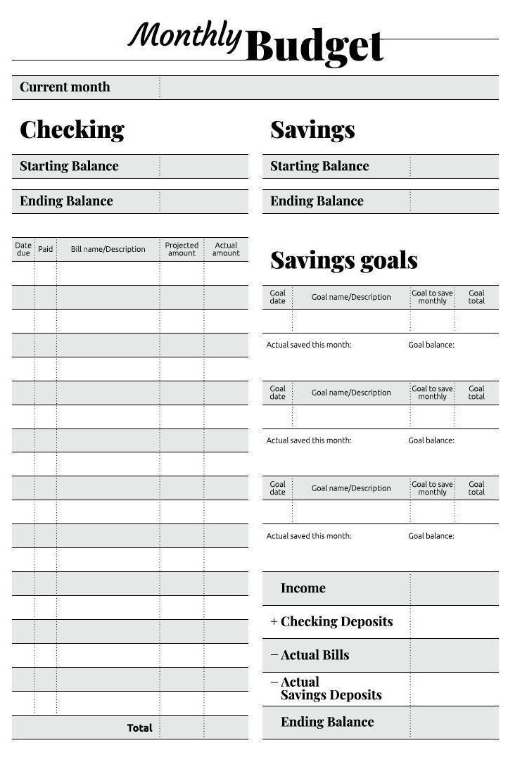 Self Employment Business Tracker - Etsy