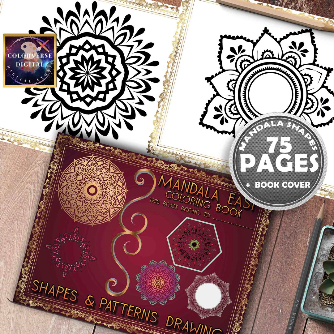 Best Seller Mandala Coloring Pages for Kids | Mandalas Art for ...