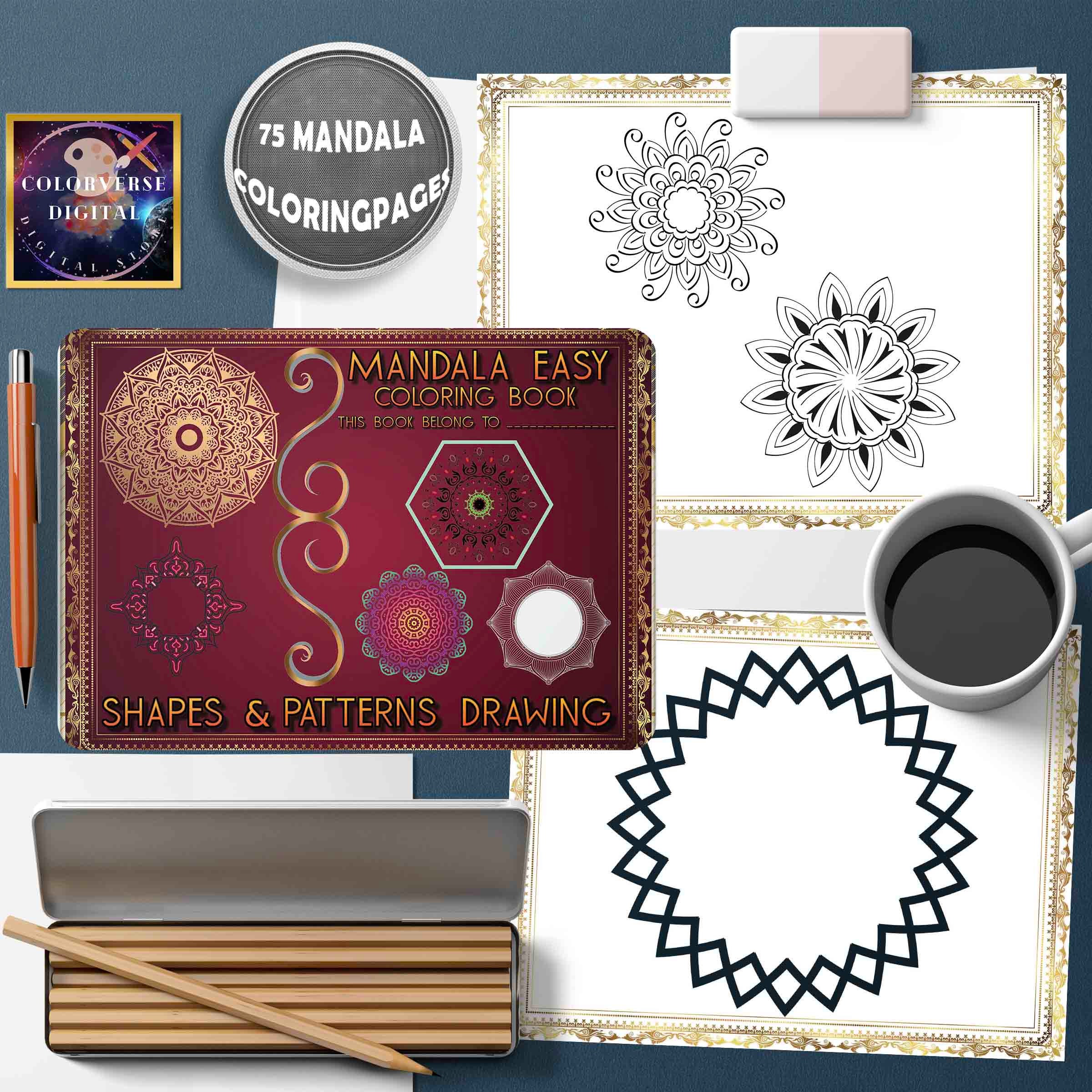 Best Seller Mandala Coloring Pages for Kids | Mandalas Art for ...