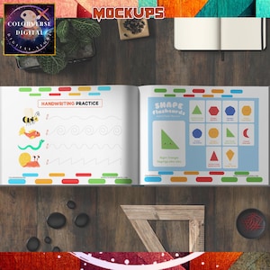 Preschool Pre-k + Kindergarten Learning Bundle, Activity Worksheets ...