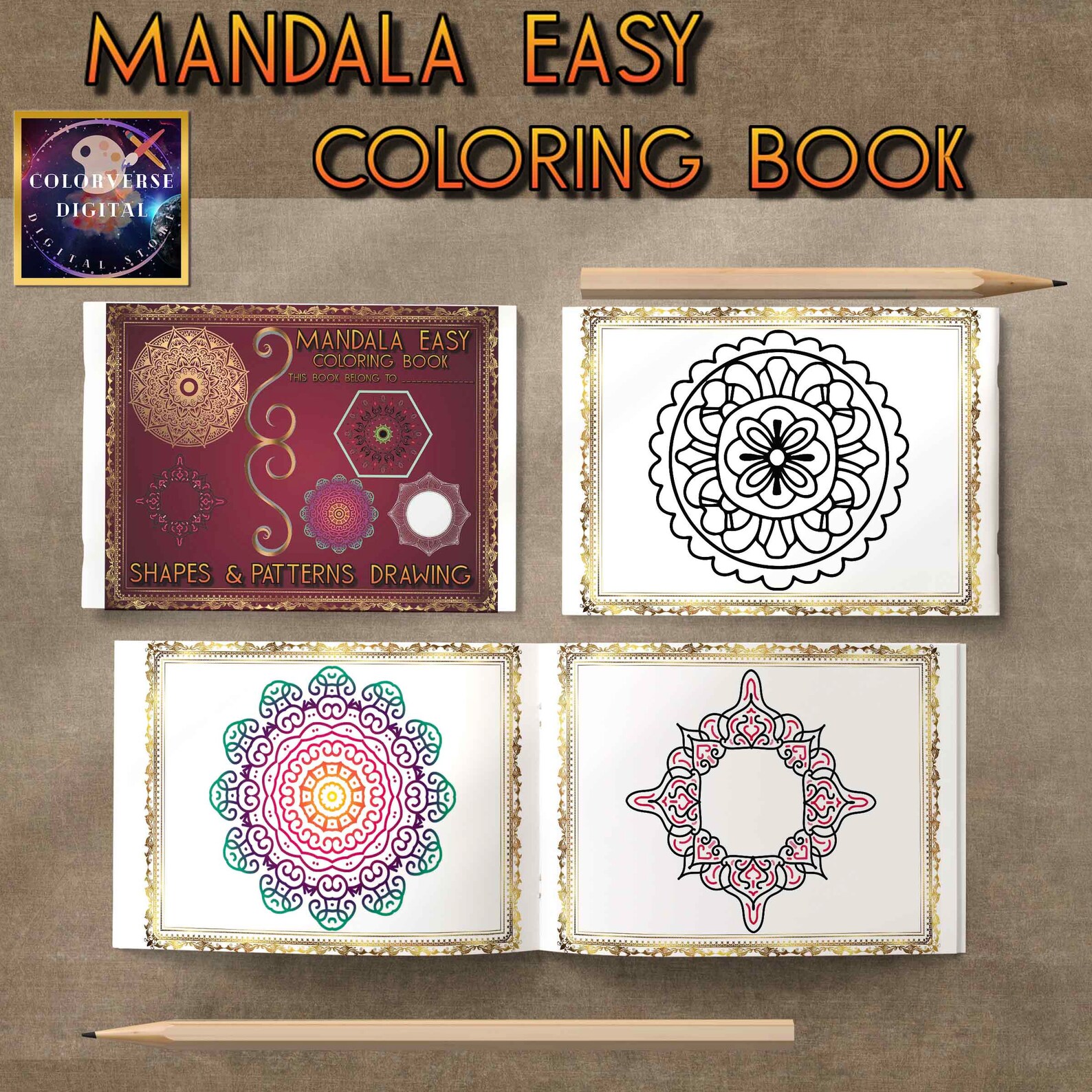 Best Seller Mandala Coloring Pages for Kids | Mandalas Art for ...