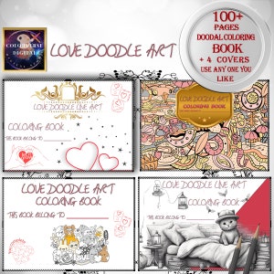 Doodles Kawaii Coloring Book Printable PDF Page Download - Cute and Fun ...