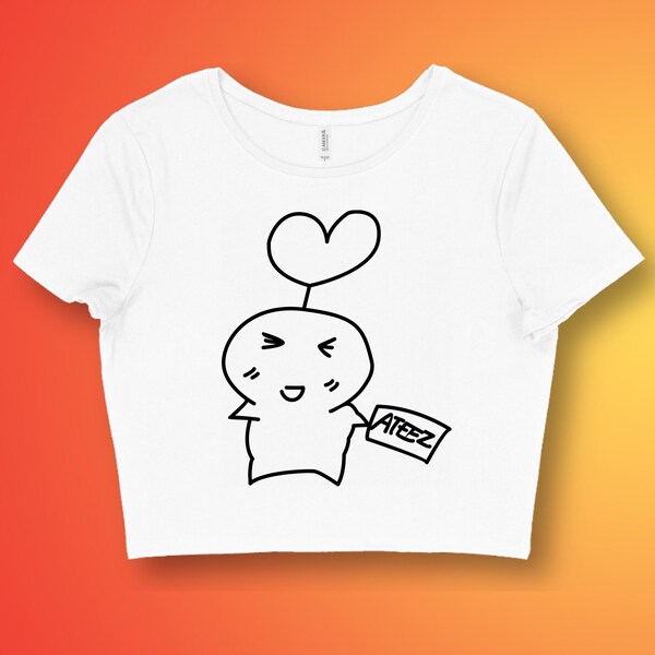 Ateez Crop Top - Etsy