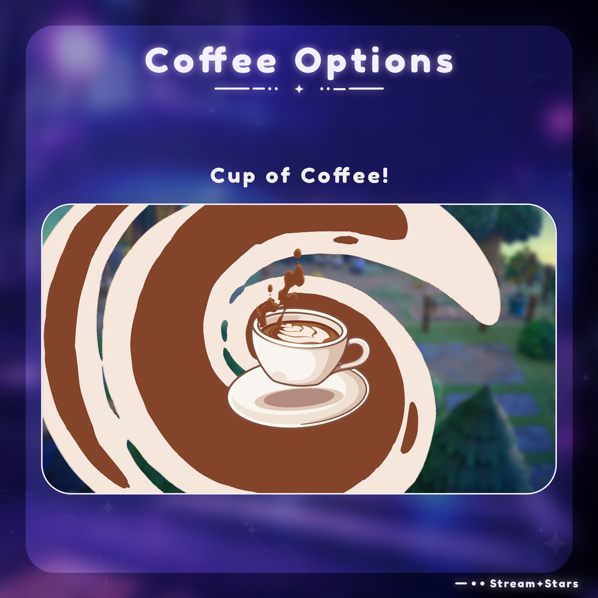 Coffee Vibes Stream Transition Bundle - Streamlabs Desktop and OBS ...