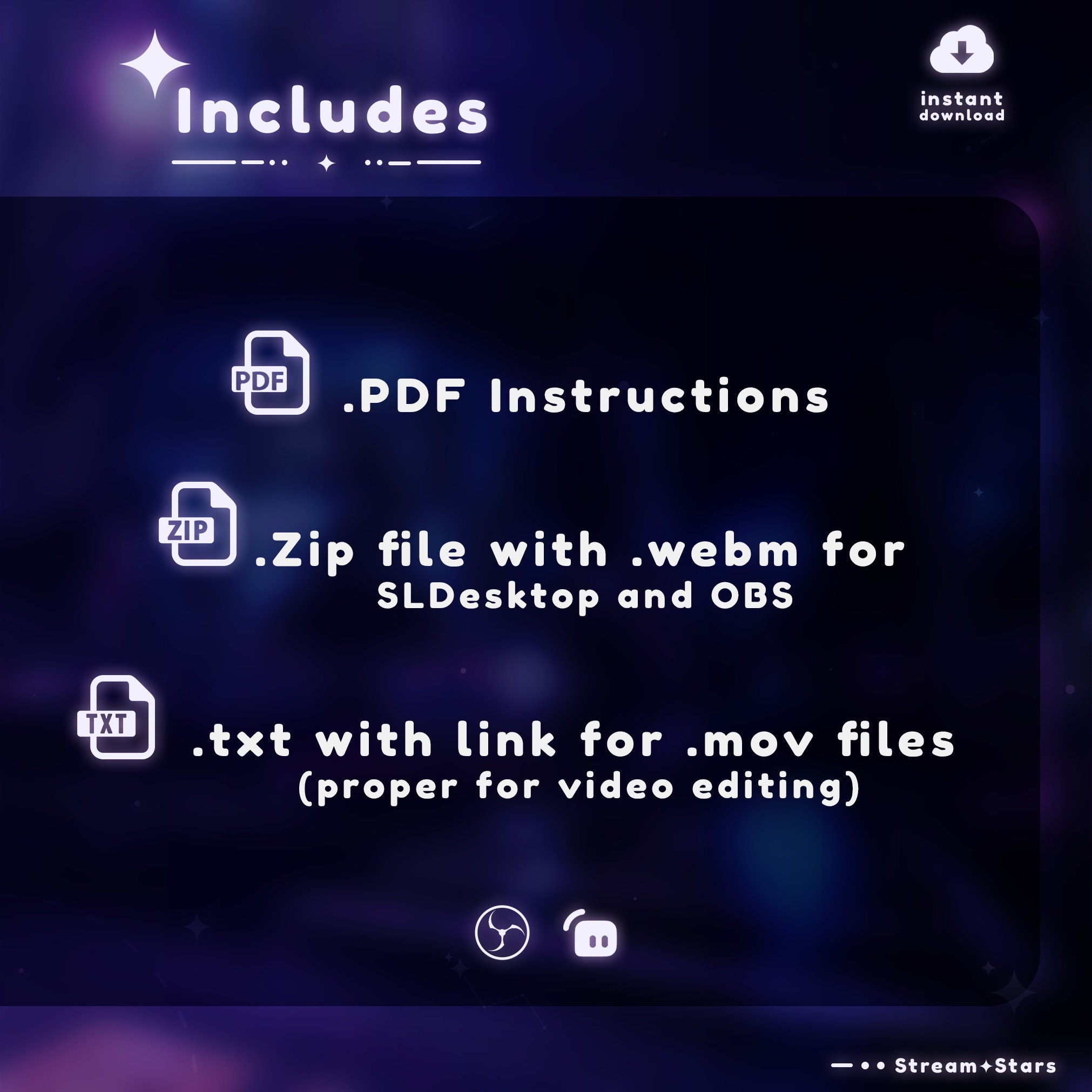 Coffee Vibes Stream Transition Bundle - Streamlabs Desktop and OBS ...