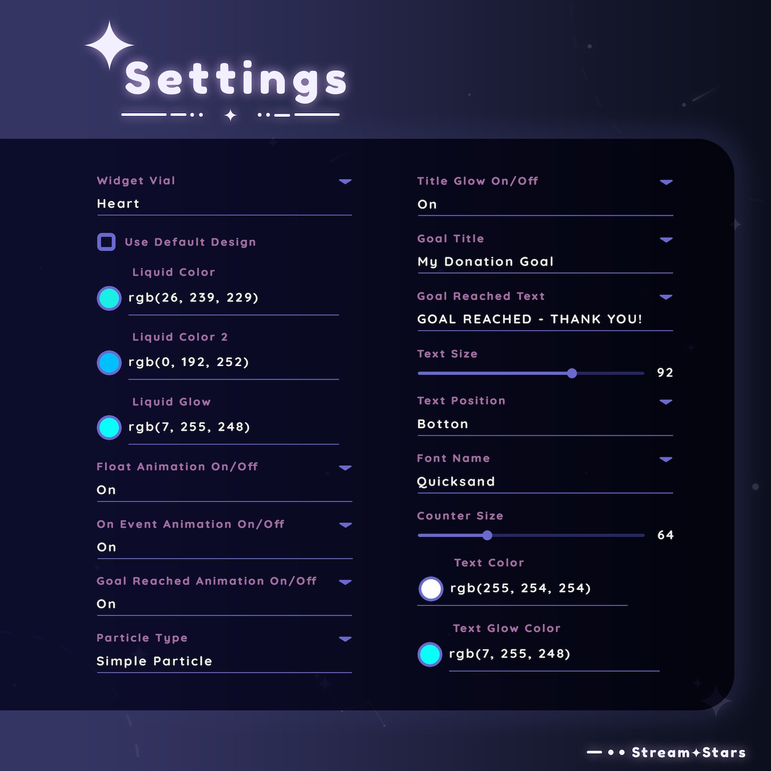 Twitch|youtube Liquid Goal Bar Widget - Streamlabs and Streamelements ...