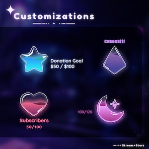 Twitch|youtube Liquid Goal Bar Widget - Streamlabs and Streamelements ...