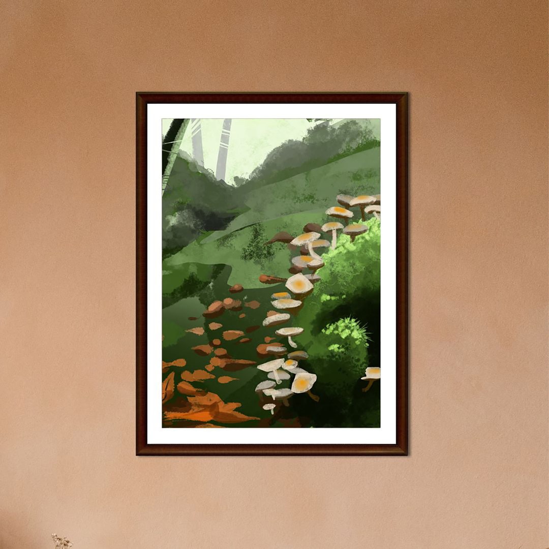 Mushrooms Map - Etsy