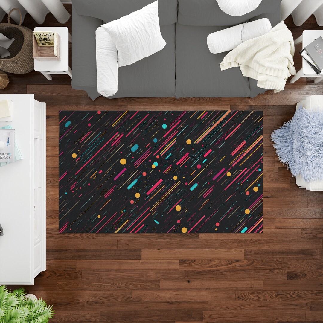 Space Themed Carpet,planet Theme Rugs,living Room Carpet,young Room ...