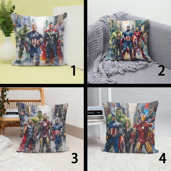 Avengers Pillow - Etsy