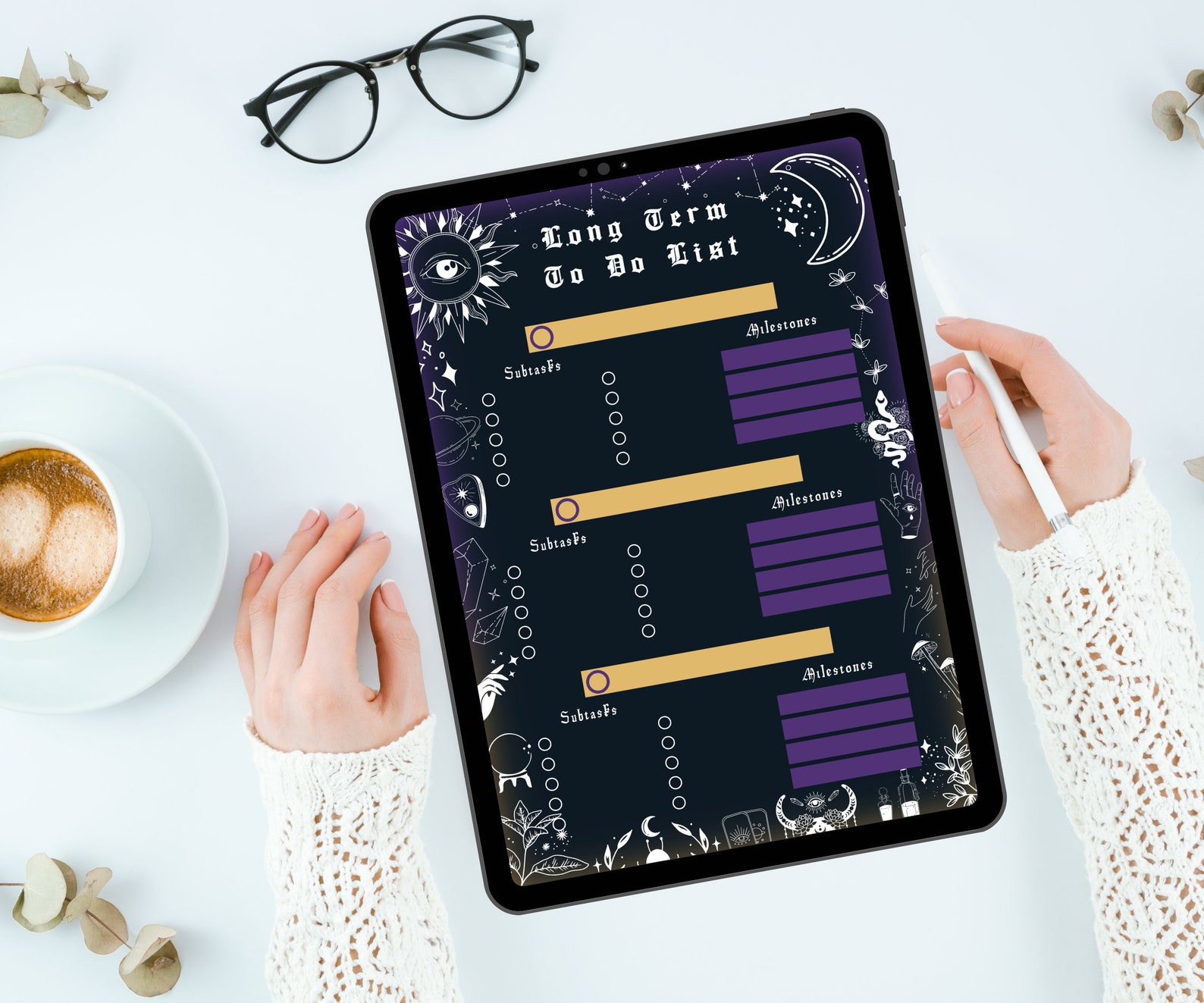 Goth to Do List Planner: Witchy Dark Stationary (digital & Printable ...