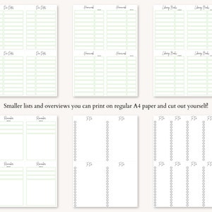 Printable Academic Student Planner Bundle, Homework and Schedule ...