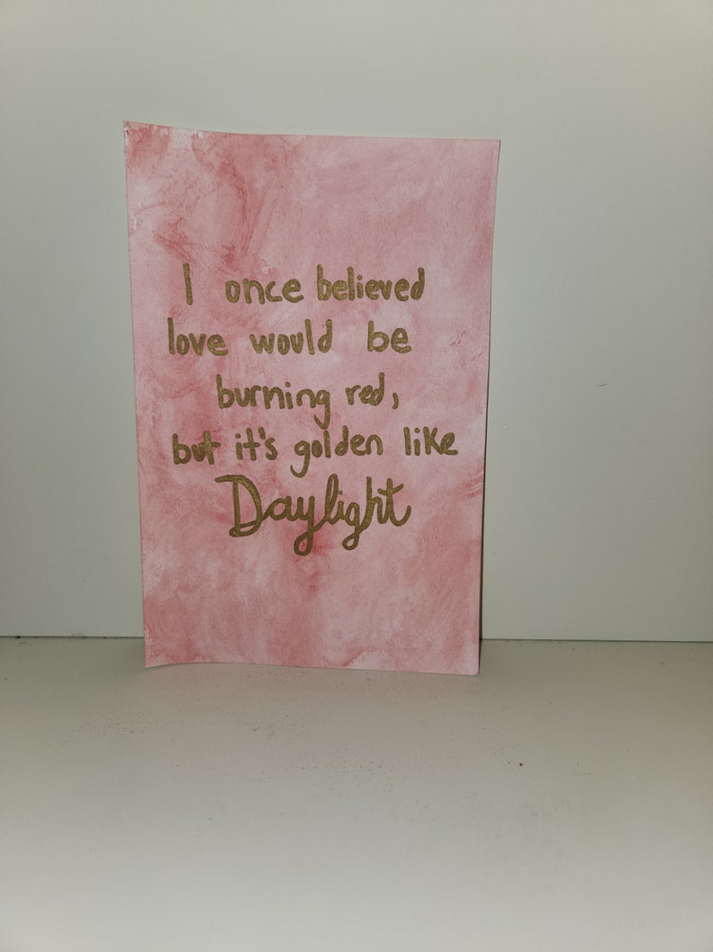 Taylor Swift Lyric Art Wall Hanging - Etsy
