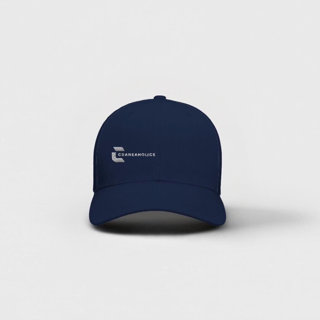 Craneaholics Flexfit 6511 Blue Collar Hat Crane and Rigging ...