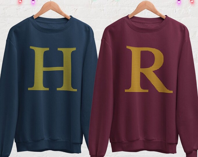 Custom Hand Knit Weasley Sweater - Etsy UK