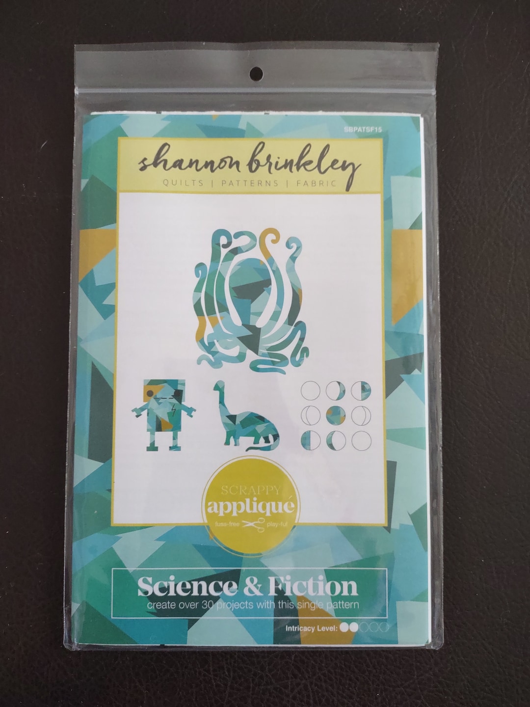 Science and Fiction Scrappy Applique Pattern - Etsy