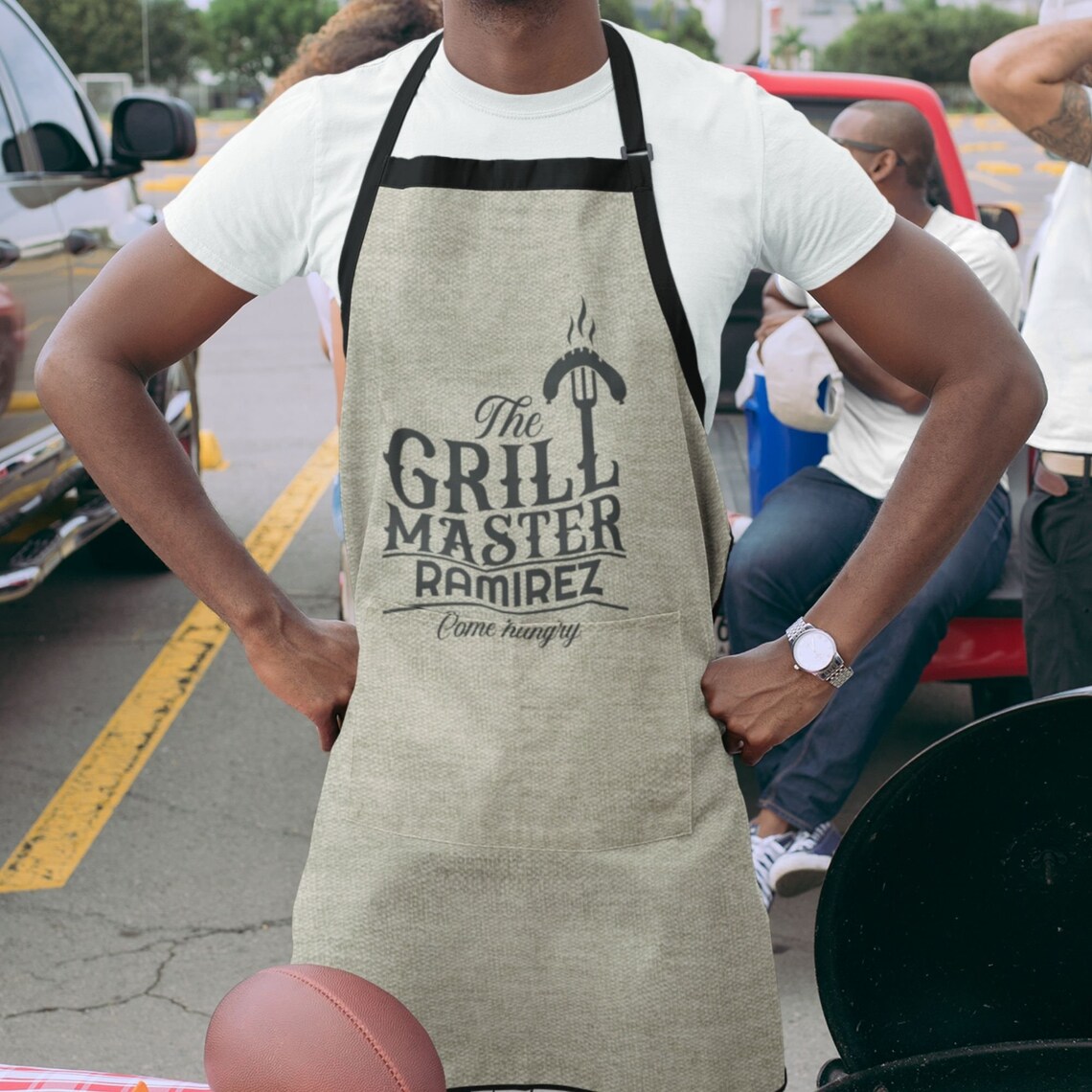 Personalized Apron Gift for Him Custom Apron Women Cooking Apron BBQ ...