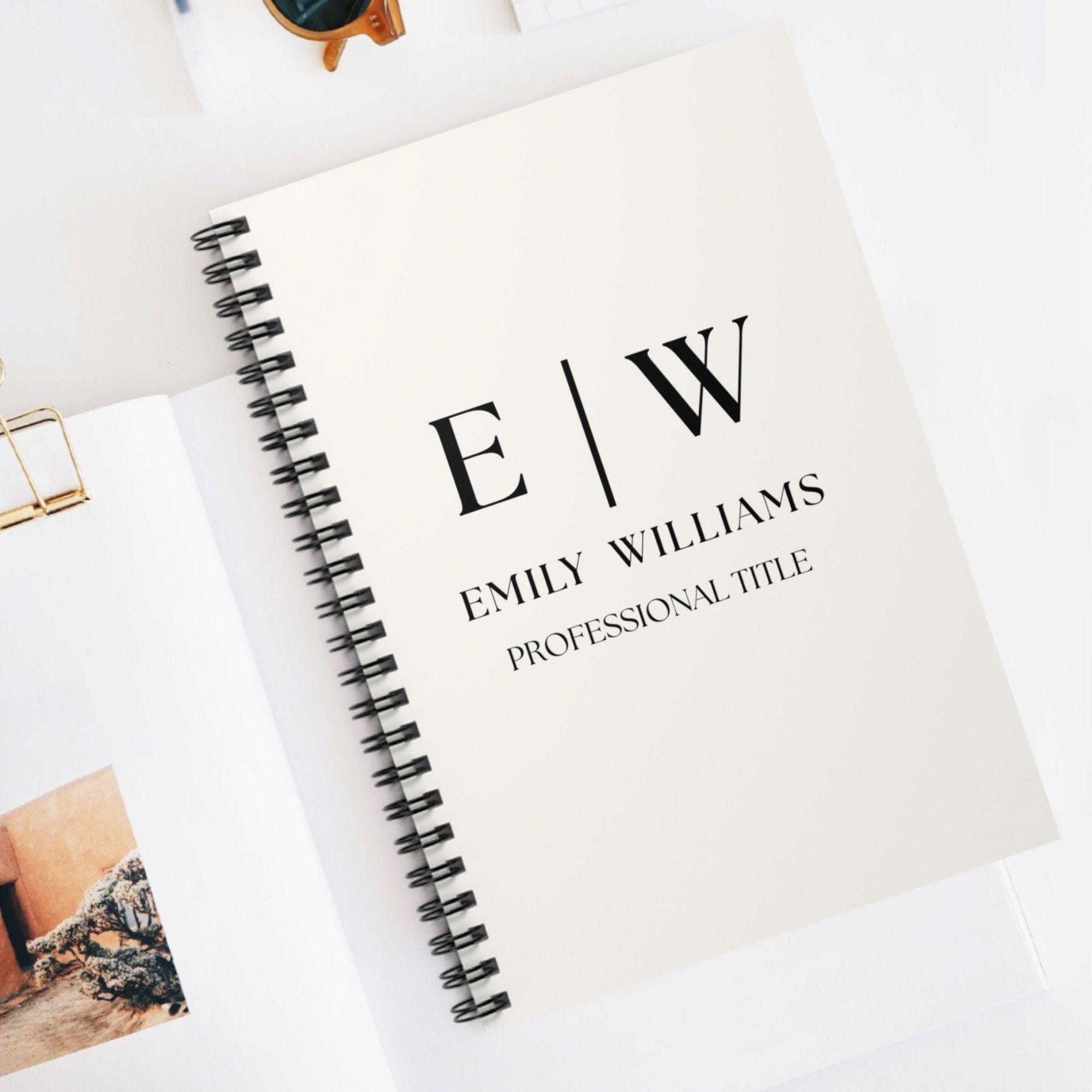 Personalized Business Notebook: Custom Corporate Branded Notepad - Etsy