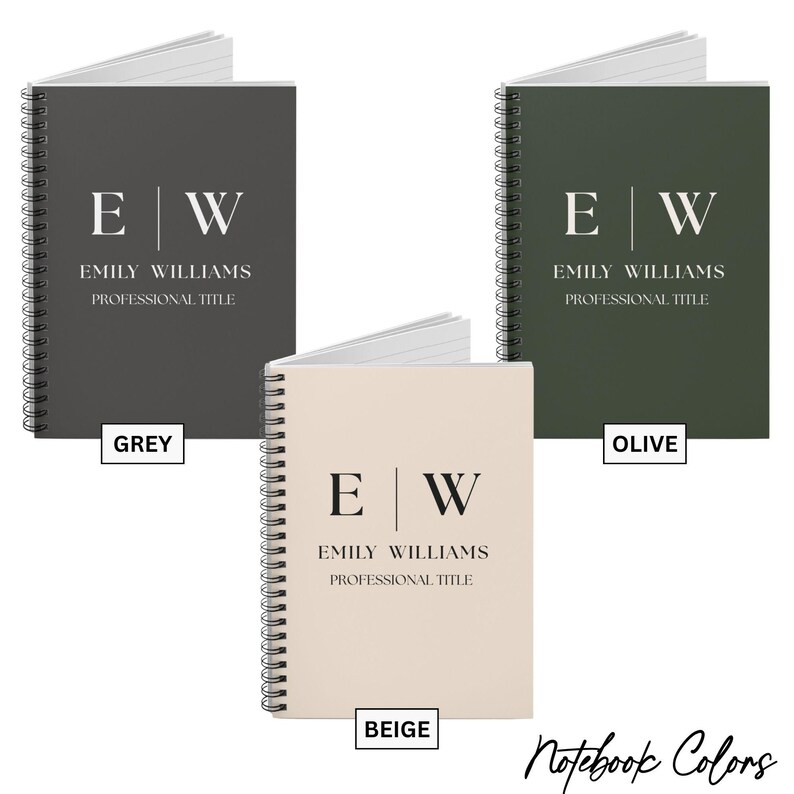 Personalized Business Notebook: Custom Corporate Branded Notepad - Etsy