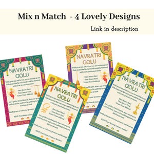 Customizable Navratri Golu Invitation - Digital Navratri Invite, Unique ...