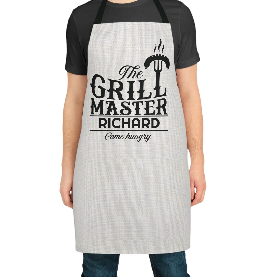 Personalized Apron Gift for Him Custom Apron Women Cooking Apron BBQ ...