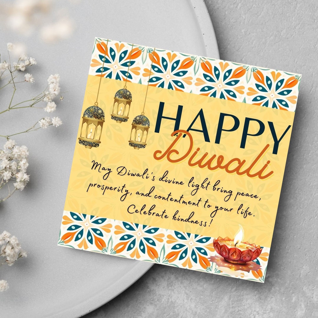Customizable Diwali Greeting Cards Digital Diwali Invites - Etsy