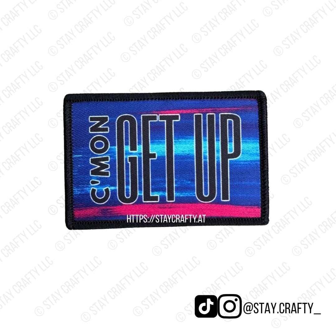 C'mon Get up Patch | Athletic Trainer, Sports Medicine - Etsy