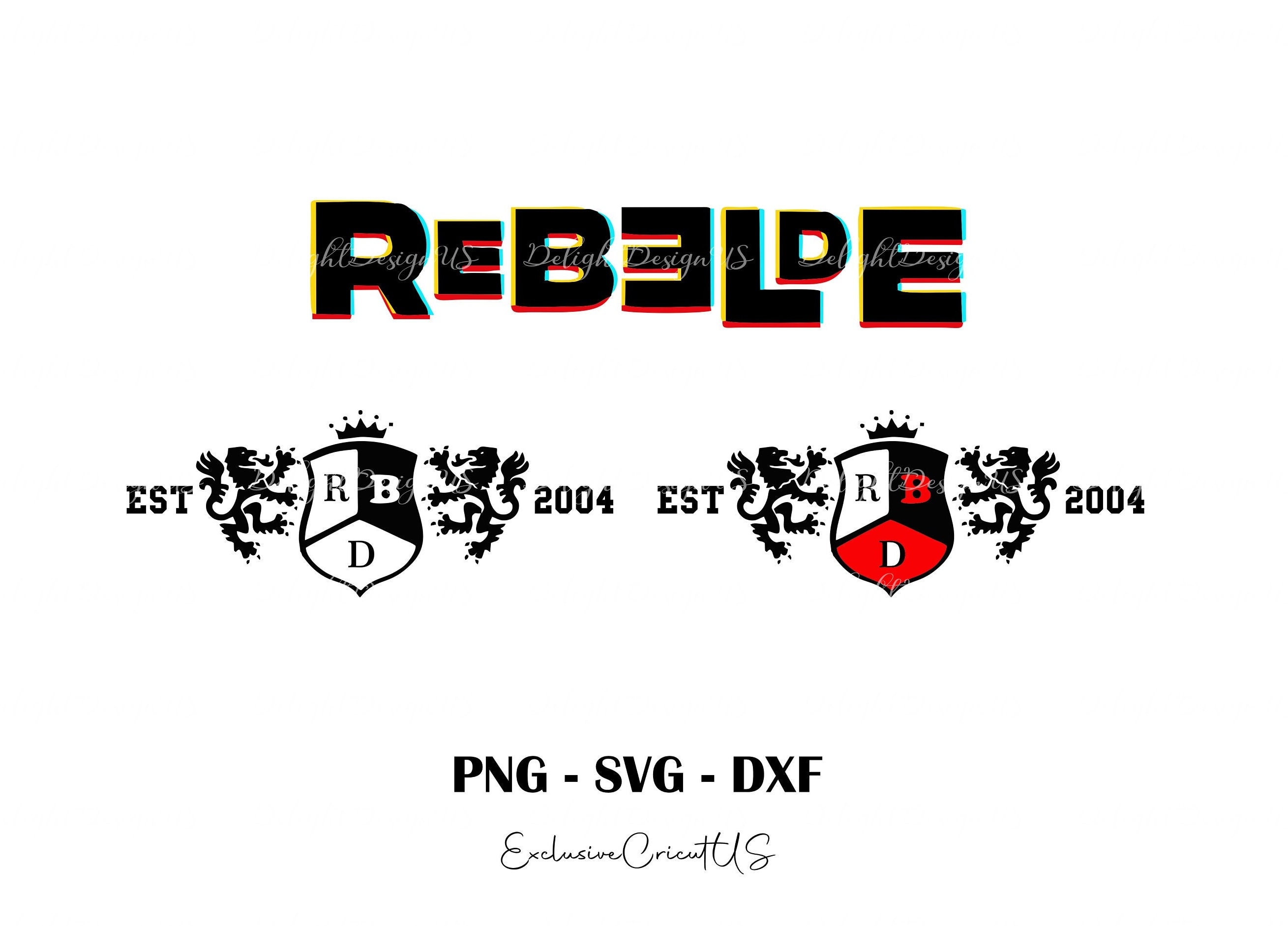 RBD Est Silueta SVG Rebelde Png Svg Dxf Pdf - Etsy España