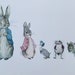 Peter Rabbit Large Prints Wafer Paper/icing Sheet - Etsy