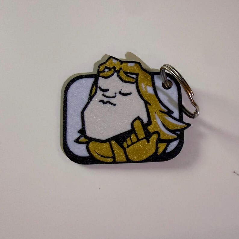 Clash Royale 3d Printed Golden Knight Emote - Etsy
