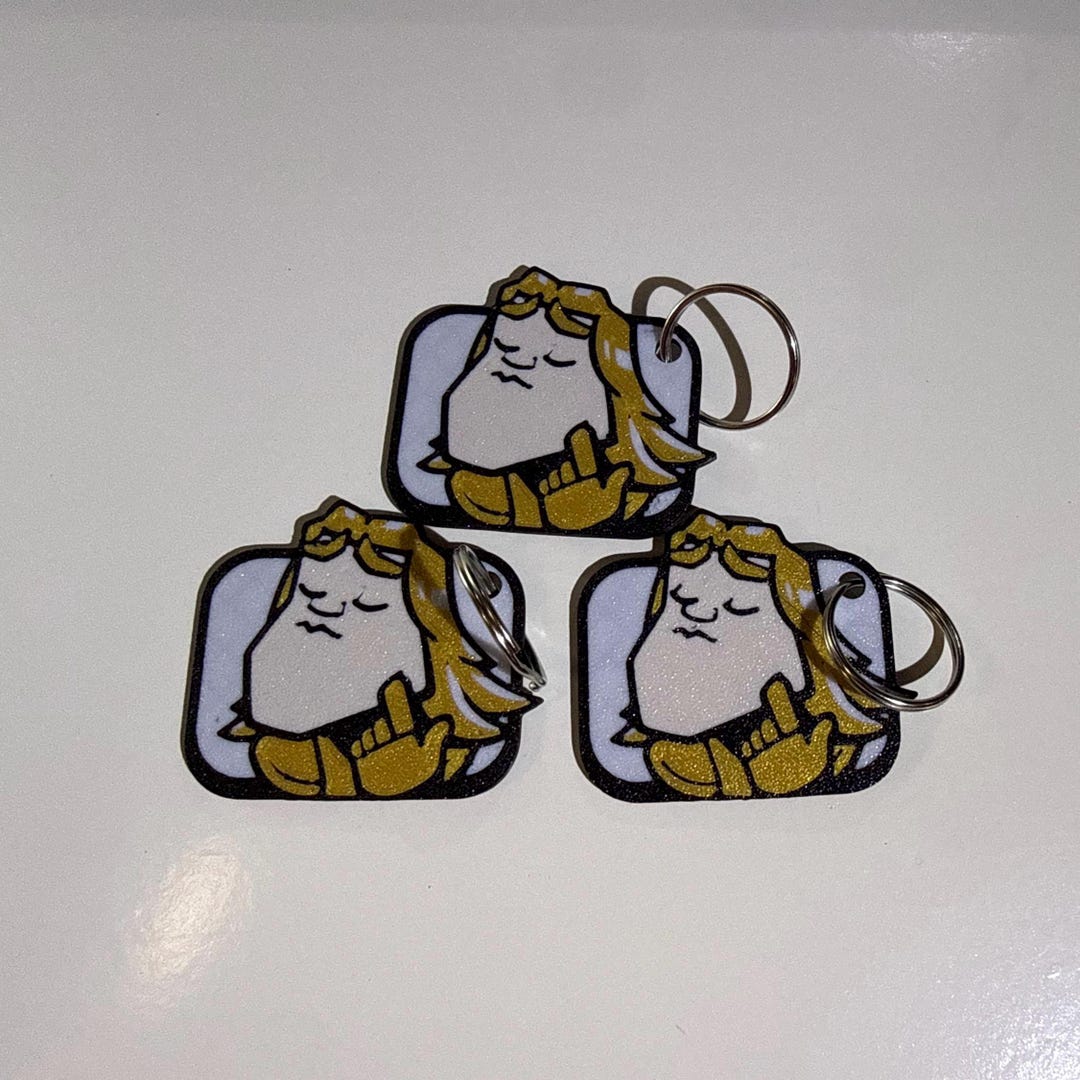 Clash Royale 3d Printed Golden Knight Emote - Etsy