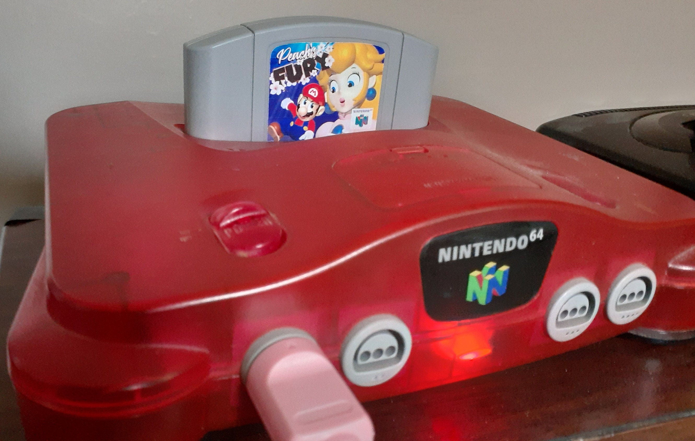 Peach's Fury Nintendo 64 Cartridge NTSC-U USA N64 Super Mario 64 ROM ...