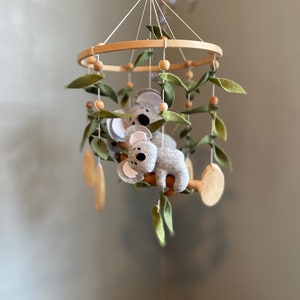 Australian Animals Baby Mobile, Koala Baby Mobile, Koala Nursery ...