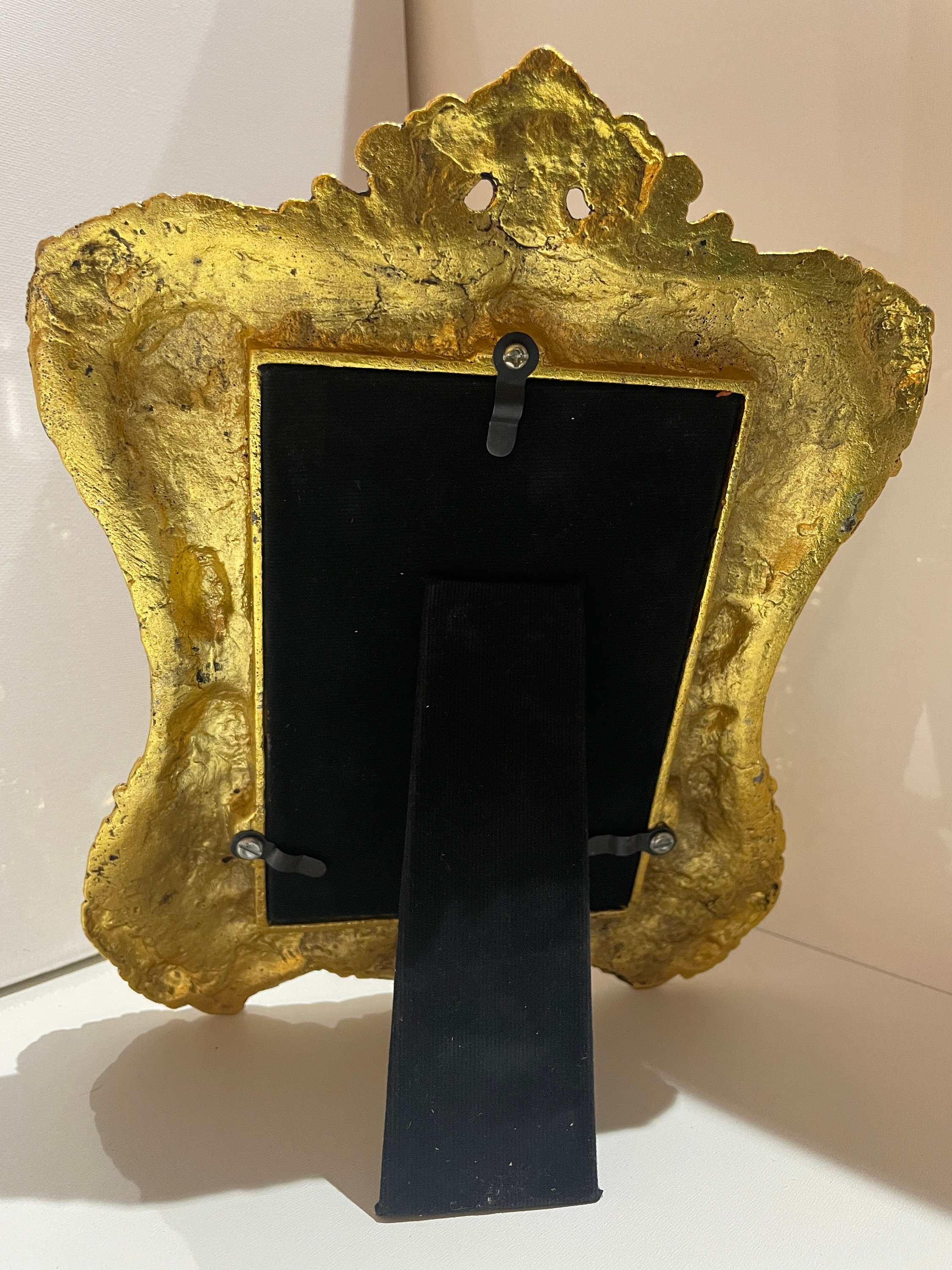 Beautiful Antique Gold Frame With Rose Pattern for 6x4 Size Photo Frame ...