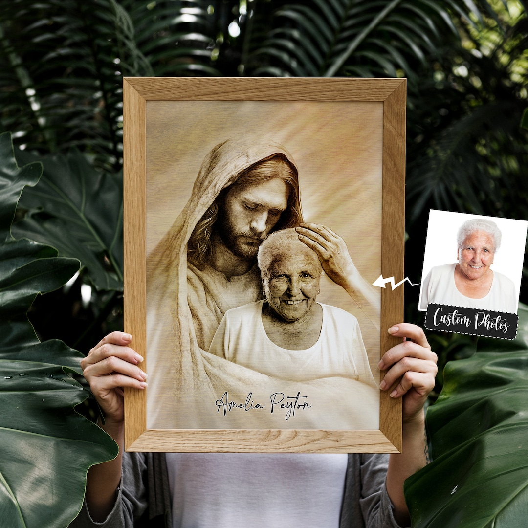 Digital Download File - Personalized Your Father Safe in the Arms of ...